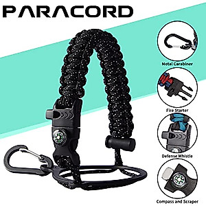 DIGJUPER Insulated Water-Jug Gallon Water Bottles - with Straw & Spout Lids, Paracord Handle & Bottle Carrier, 128OZ Metal Gallon Water Bottle Large, Vacuum Thermo Jug Stainless Steel Water Flask Jug