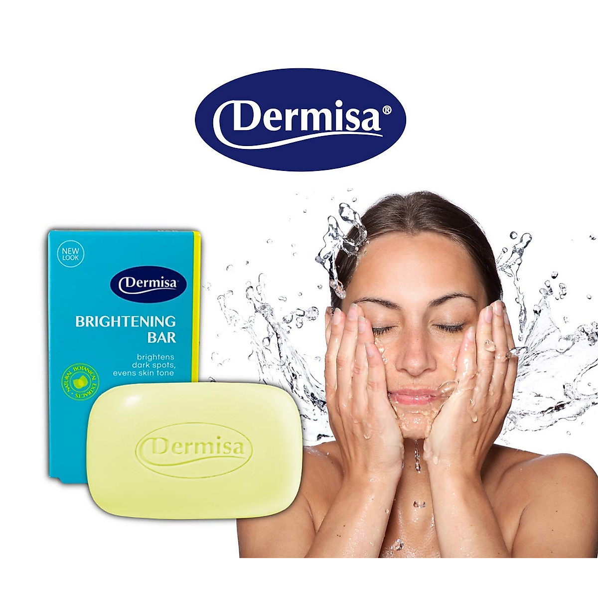 Dermisa Brightening Bar with Kojic Acid, Licorice Root, Bearberry Extract | NO PARABENS, NO SULFATES | 3 OZ | Pack of 3