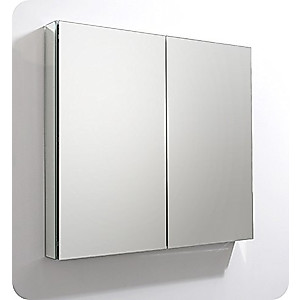 Fresca 40" Wide x 36" Tall Bathroom Medicine Cabinet w/Mirrors
