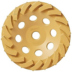 DEWALT Grinding Wheel, Diamond Cup, 5-Inch (DW4777T)