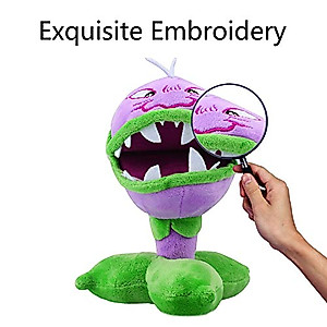 Maikerry 1 PC Plants Plush Toy PVZ Stuffed Figure Doll New for Children, Great Gifts for Kids and Fans
