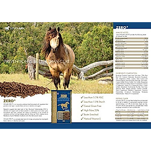 Hygain Zero - Ultra-Low Starch, Low Sugar, Low NSC, Cereal Grain Free, Fully Fortified Horse Feed