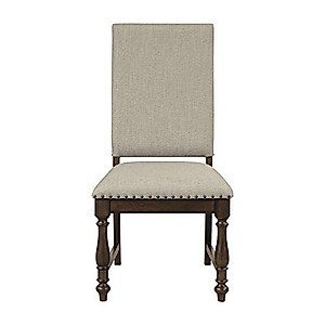 Lexicon Silverlake Dining Side Chair (Set of 2), Beige
