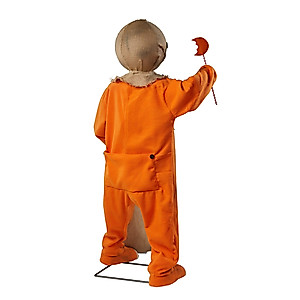 Spirit Halloween Trick r’ Treat Sam Animatronic | Officially Licensed | 4.3 Feet | Halloween Décor | Horror Décor | Moving Prop