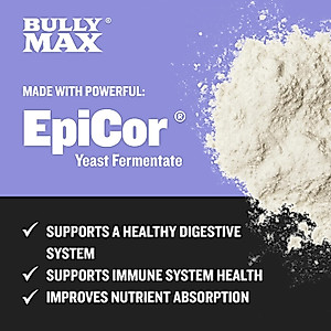 Bully Max 2-in-1 Post-Workout Recovery Support Chews - Dog Vitamins for Small & Large Breeds - Puppy and Adult Dog Hydration & Electrolyte Replenishment - 3 Packs, 75 Chews per Pack