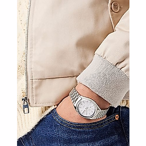 SEIKO Men's SNXS73K 5 Stainless Steel Siver Dial Watch