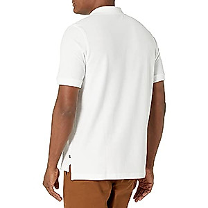 Lee mens Classic Polo Shirt, White, Medium US