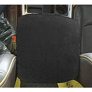 AVOMAR Black Center Console Armrest Soft Pad Protector Cover Compatible with Ford F150 F250 Truck Series 2010-2018 - Black