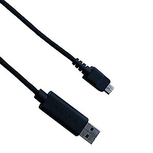 HUYUN New USB Cable Line Wire Compatible for Razer Wolverine Ultimate & Razer RAIJU Ergonomic PS4 Gaming Controller Gamepad (Raiju PS4 Cable)