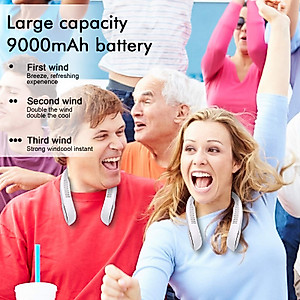 BOHOFAM portable Neck Fan
