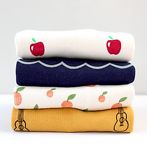 PARADE Organic Tank Rompers - Signature Prints Yellow Ukuleles 6-12 Months