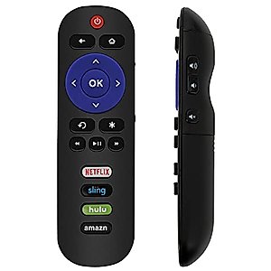 RC282 Replace Remote Control Applicable for TCL Roku TV 32S301 40FS3700 55S401 65S401 43S403 49S403 55S403 65S403 43S515 49S515 55S515 65S515 55R615 65R615 55P605 55C803 65C803 75C803 40S303 43S303