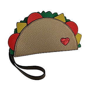 Taco Bout Love Food Friendly Taco Shaped Purse w/Removable Wrist Strap