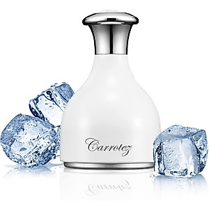 carrotez Ice Roller for Face and Eye Facial Massage Tool, Cooling and Rolling Women Skin Care Cooling for Relaxing and Relieve Fine Lines and Wrinkles and Reduce Puffiness (White)