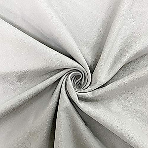 Hiturbo Beach Chair Cover, Lounge Chaise Towel Soft Microfiber Pool Sunbathing Lounger Cover with Side Storage Pockets (Gray)