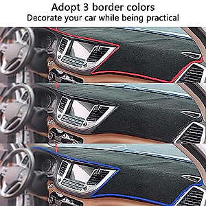 Fit for Volvo XC60 S60 S60L 2012-2016 LHD,Car Dashboard Cover,Non-Slip Pad Carpet,Dashboard Center Console Cover Dash Mat,Dash Cover mat