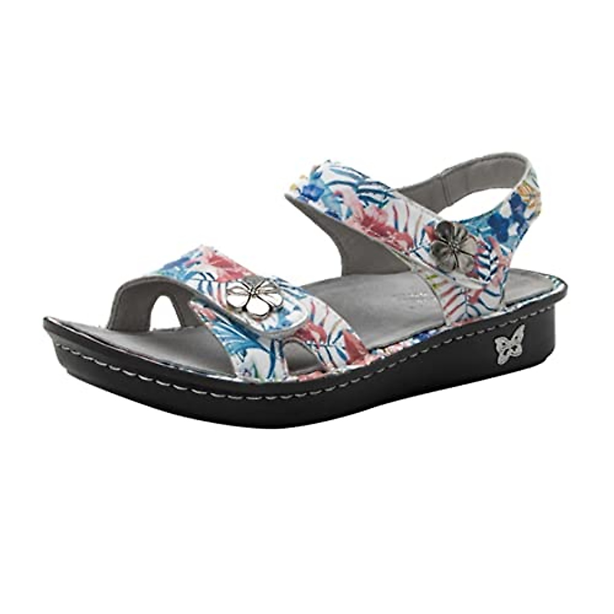 Alegria Womens Vienna Tropic Leather Sandal 8-8.5 M US