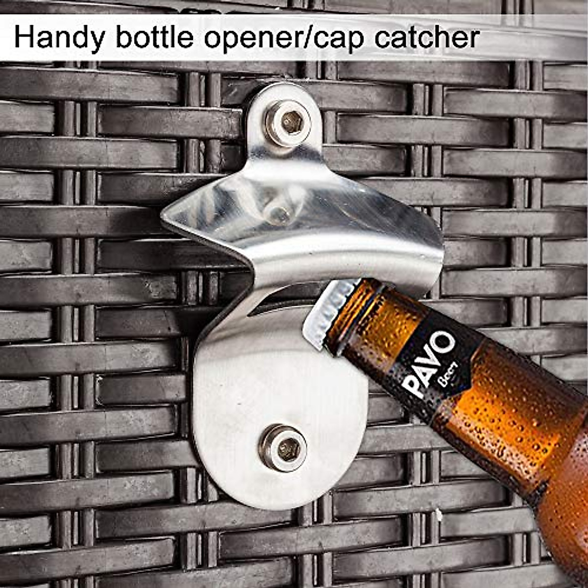 Goujxcy 80 Quart Qt Rolling Cooler Ice Chest Cart for Outdoor Patio Deck Party, Dark Brown Wicker Faux Rattan Tub Trolley, Portable Backyard Party Drink Beverage Bar Cooler,Brown