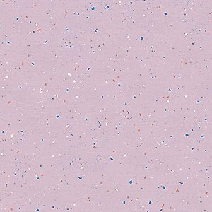 PBS Fabrics Rainbow Dust Terrazzo Organic Double Gauze by The Yard, Lilac