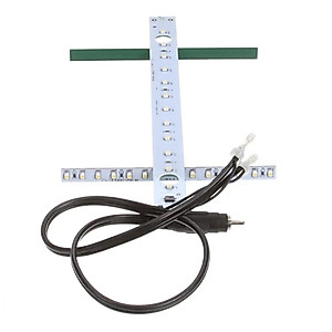 OCS Parts 46331.0001 LED Light and Cord Assembly | Replacement Light and Cord for Bunn Frozen Beverage Dispenser Upper Hopper Covers