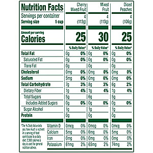 Del Monte FRUIT CUP Snacks, Family Pack, No Sugar Added, 12-Pack, 4 oz Variety Pack