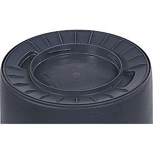 Carlisle FoodService Products CFS 34103223 Bronco Round Waste Container Only, 32 Gallon, Gray
