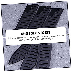 Holibanna Meat Cleaver Sheath 10pcs 8 Case Cutter Guard Sheath Cover Plastic Cutter Tool Edge Guard Kitchen Cutter Protector Protectors Kitchen Sheath Kitchen Protective Cover Protection