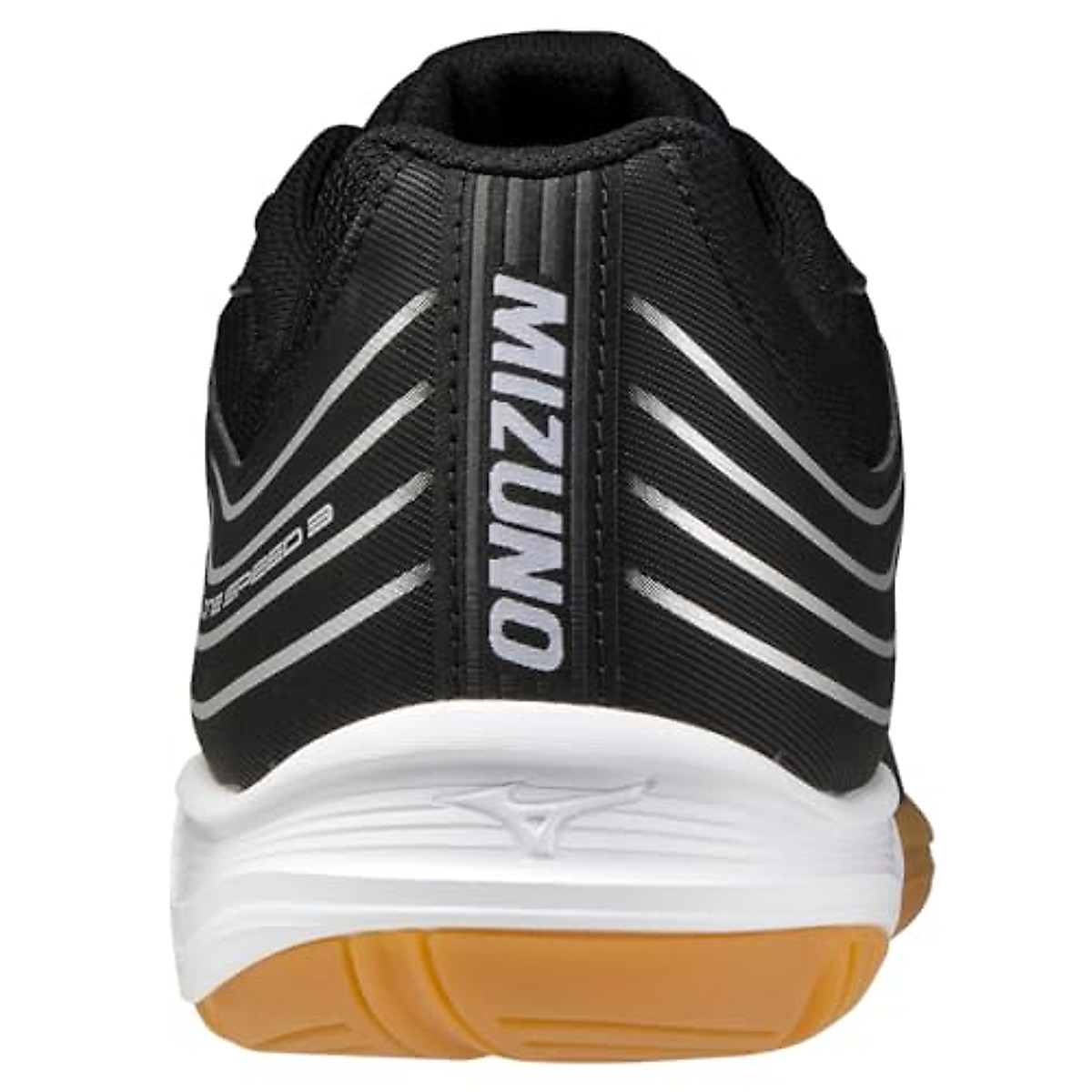 Mizuno Cyclone Speed 3 Junior Shoe-Black-Silver