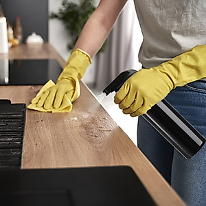 TOPZEA 12 Pack Empty Spray Bottles, 16oz Plastic Durable Black Spraying Bottles with Mist and Stream Option, Leak-proof Sprayers for Cleaning Solutions, Alcohol, Essential Oils, Hair Misting