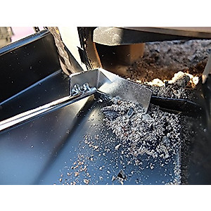 Dracarys Stainless Steel Ash Pan Big Green Egg Accessories Ash Tool for BGE Primo and Other Charcoal Kamado Stove(at+AP+GG)