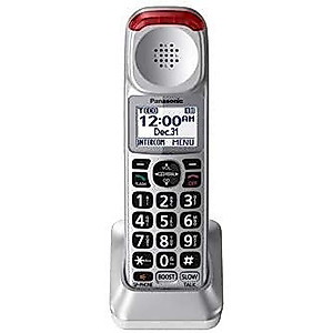 Panasonic KX-TGM450S + (2) KX-TGMA45S Digital Answering Machine with Volume Boost Control for Amplified Caller Voice Cordless Telephone-3 Handset