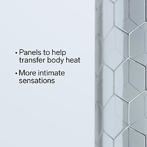 LELO HEX Respect XL, Extra Large Condoms with Increased Strength, Lubricated XL Condoms Large for Men, 2.28-Inch/58mm Diameter (3 pack)