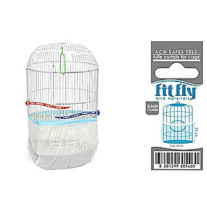 Fit Fly Cylinder Bird Cage Seed Catcher Guard