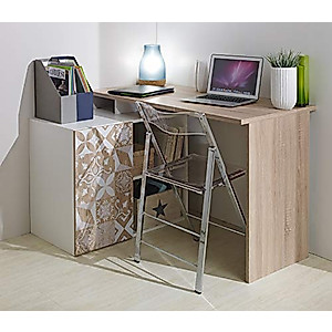 Christelle Office Home Modern Writing Computer Corner Desk l Shape