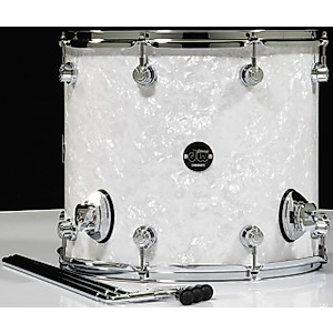 DW Performance Series Floor Tom - 14 x 16 inch - White Marine FinishPly