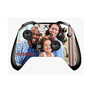 Custom Vinyl Skin Sticker Decal Cover for Xbox One S/X Controller with Your Own Picture