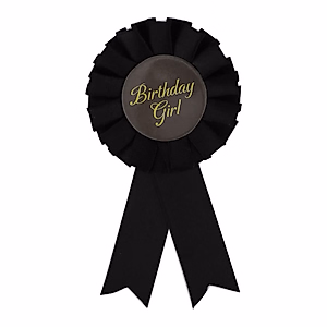 Noorse Birthday Celebration Set for Women - Rose Gold Birthday Tiara, Sash, and Button Pin - for Birthday Girls and Princess Fans - Ideal for Parties and Photoshoots