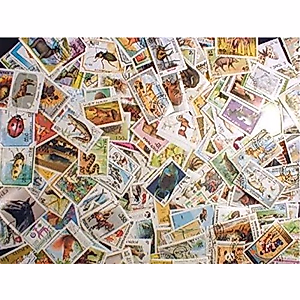Animals on Stamps - Collection of 500 Different Stamps