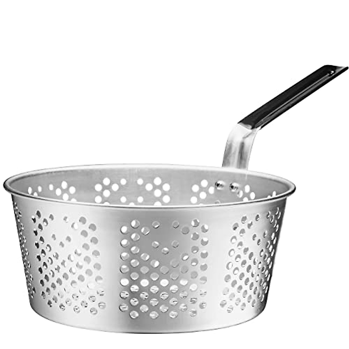 Bruntmor 2-in-1, 9 Quart Pre-seasoned Cast Iron Dutch Oven Kitchen Utensils Set With Handle And Deep Fry Basket With Stainless Steel Lid Skillets | All-in-One Camping Cookware Pots And Pans Set.