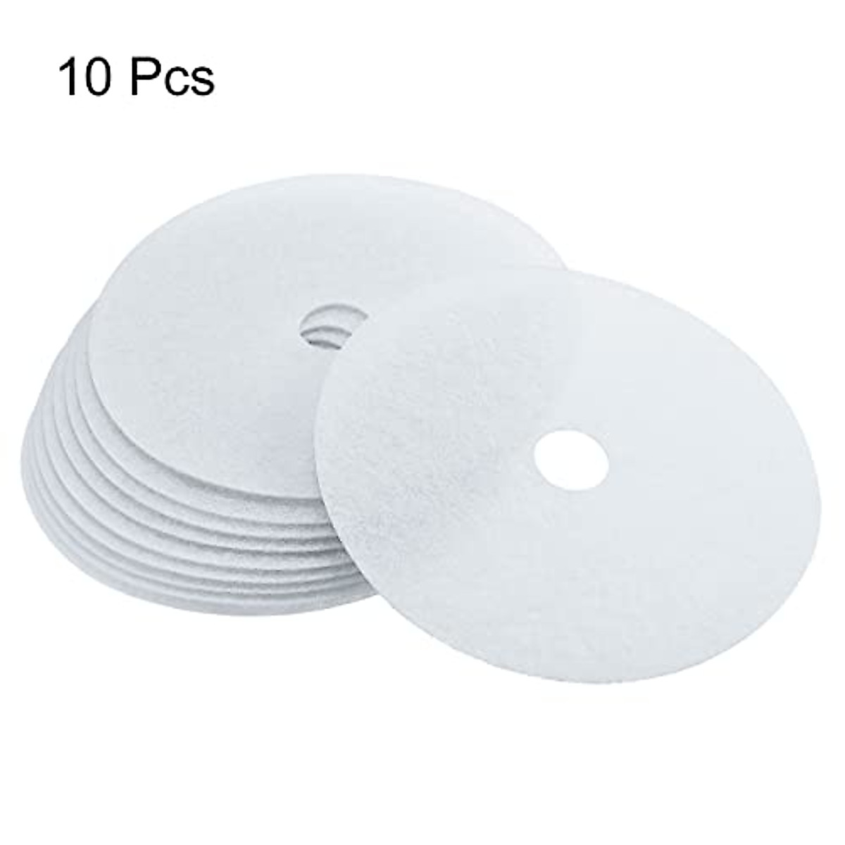 MECCANIXITY Universal Cloth Dryer Exhaust Filter, Cotton 227x33mm White for Clothes Dryer Filter Replacement Pack of 10