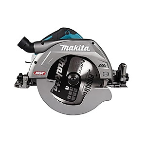 Makita HS011GZ 10.2 inch (260 mm) Rechargeable Circular Saw, 40 V Max, Battery and Charger Sold Separately, Blue