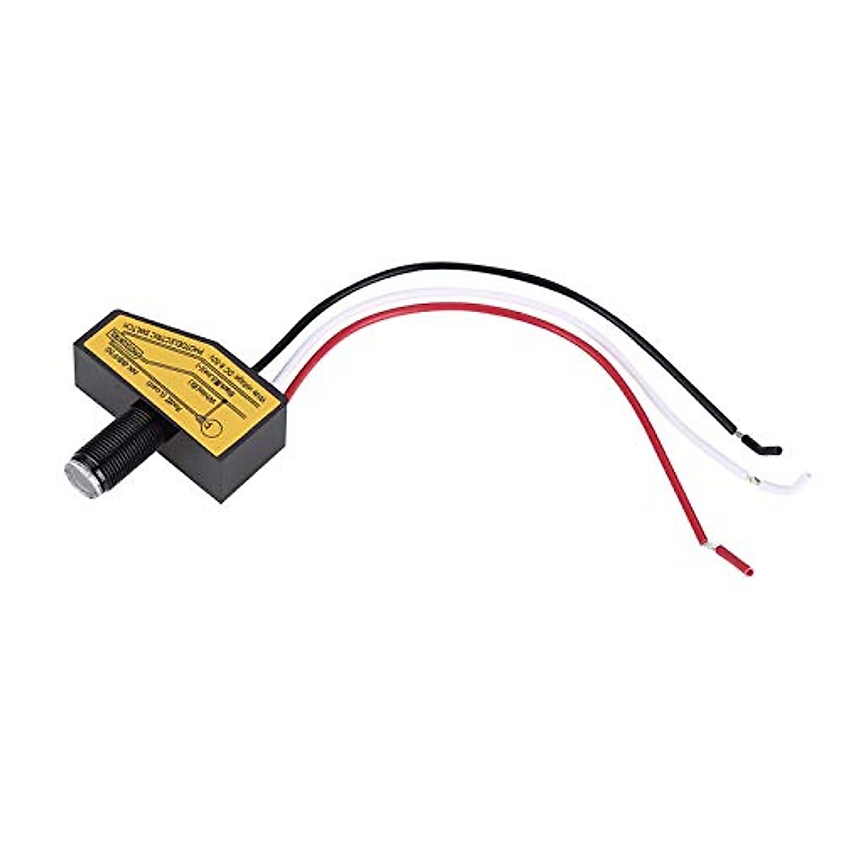 Parluna Photocell Switch, DC Photocell Switch 12 Volt Photocell Switch Low Voltage Photocell Switch Remote Switching Sensor, Sensor Photocell Light Switch Dusk to Till Dawn Mini Light Switching