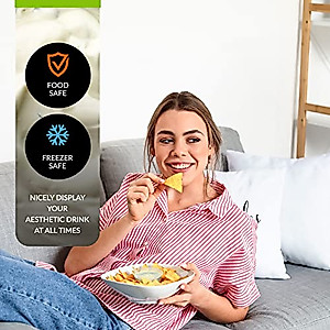 PAMI Portion Control Cups With Lids [2oz, 100-Pack]- Small Meal Prep Plastic Food Containers- BPA-Free Disposable Ramekin Cups- Deli Containers For Condiments, Sauces, Salsas, Dips, Jello Shots