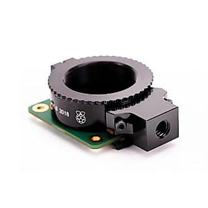 Raspberry Pi HQ Camera for Raspberry Pi 4B/3B+/3B/Zero/Zero Wireless/Jatson Nano,12.3MP IMX477 Sensor,High Resolution,Supports C- and CS-Mount Lenses,Alternative for Raspberry Pi Camera Module V2