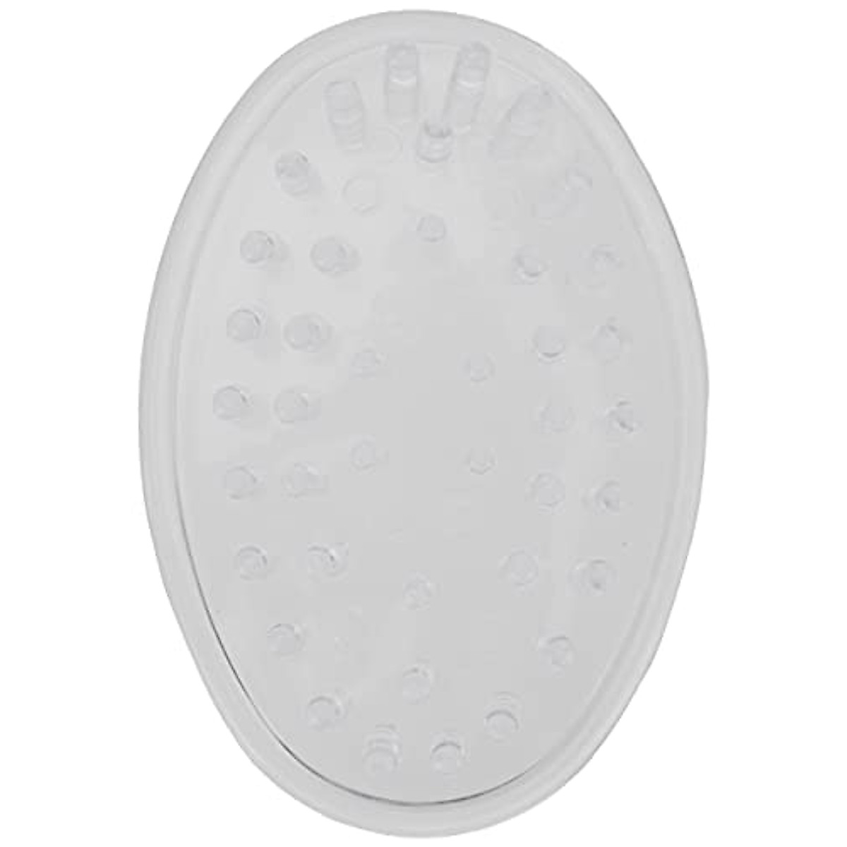 iDesign Plastic Soap Dish, Soap Saver, and Kitchen Sponge Holder - Set of 3, 0.75” x 3.25” x 4.75”, Clear