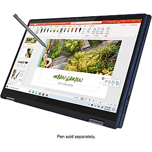 Lenovo Yoga 6 13.3 2-in-1 13.3" Touch Screen Laptop - AMD Ryzen 5-8GB Memory - 256GB SSD - Abyss Blue Fabric Cover