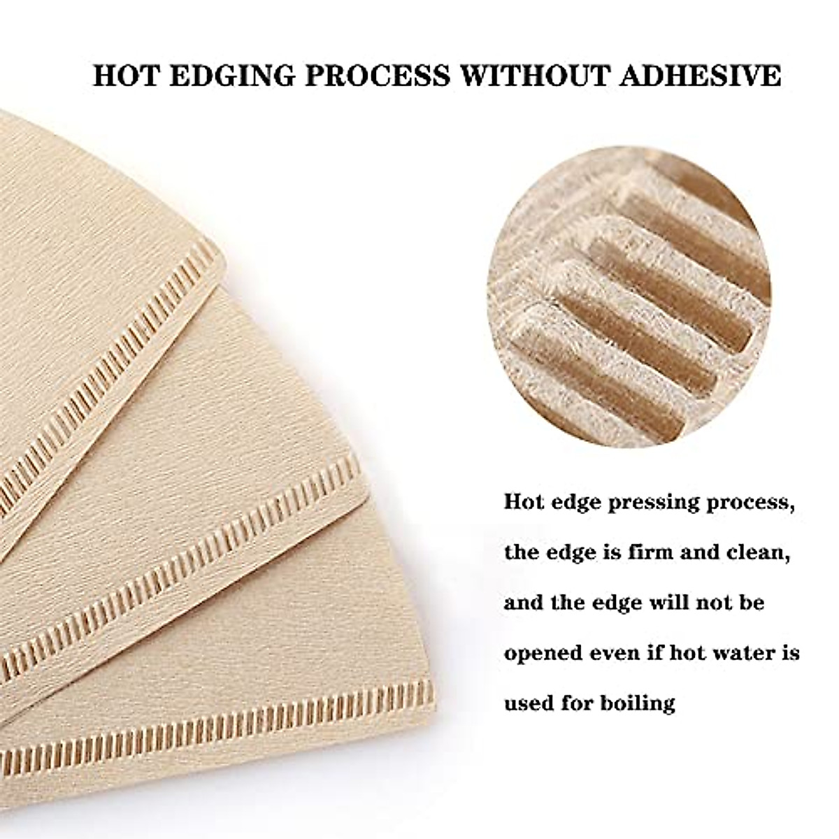 Coffee Filter,100 PCS Round Coffee Maker Filters,Unbleached Cone Coffee Filters, Disposable Coffee Tea Paper Filters for Espresso Maker, Drip Coffee Maker