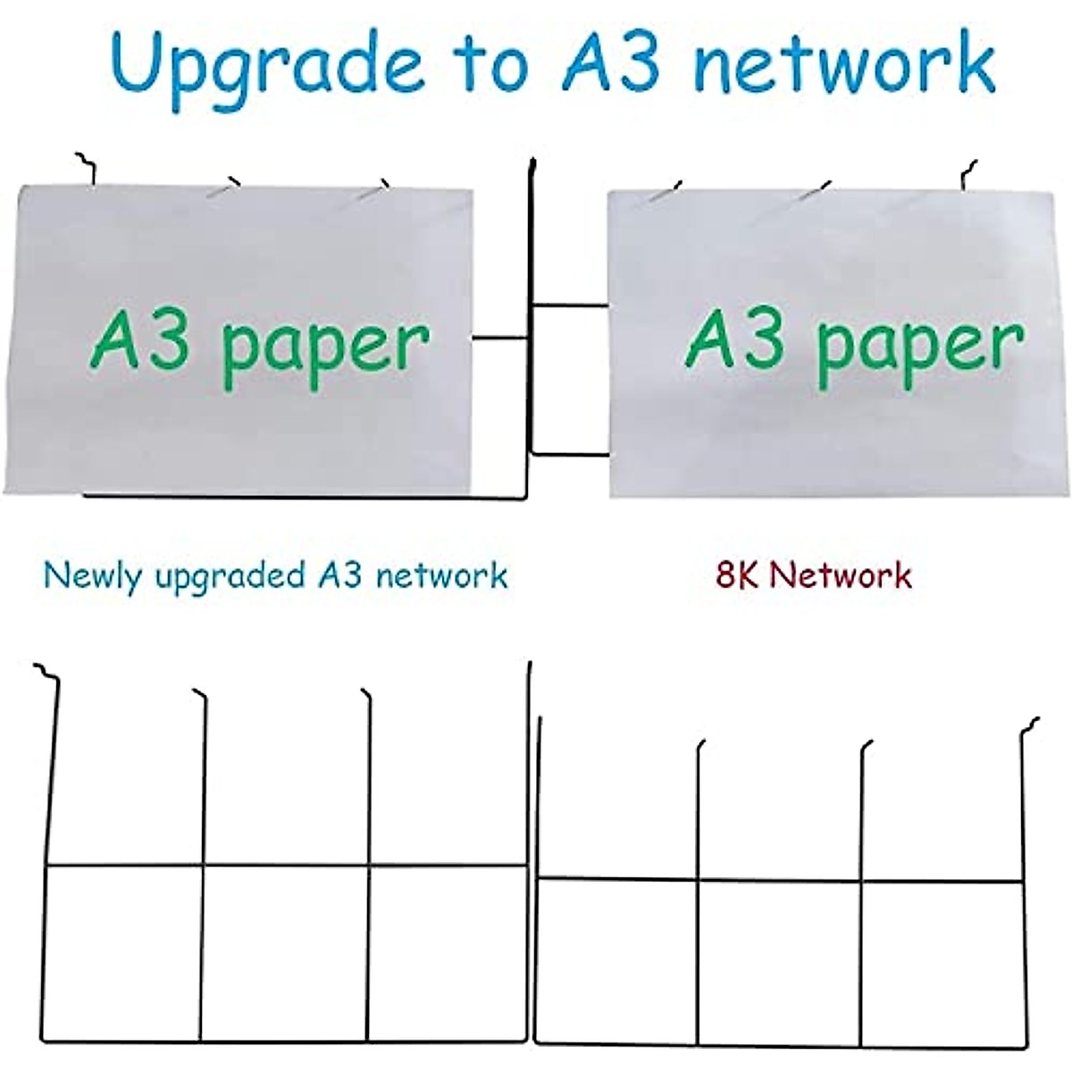 CENAP Art Drying Rack, Mobile Classroom Drying Rack with Wire Rack for Art Studio and Home use, Drying and Printing Rack (Size : 35-Layer)