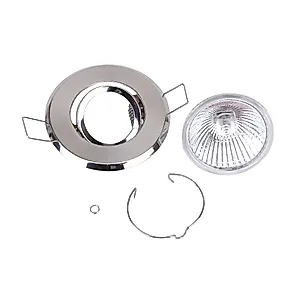 Tiuimk Set of 2 MR11 Spotlight Mounting Brackets - Iron Color