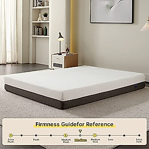 BSHOMGI King Mattress 10 Inch Gel Memory Foam Mattresses for Cool Sleep Pressure Relief, Gel Multi Layered King Size Memory Foam Bed Mattress in a Box (King)